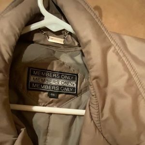 Jackets & Coats | Vintage Members Only Tan Jacket | Poshmark